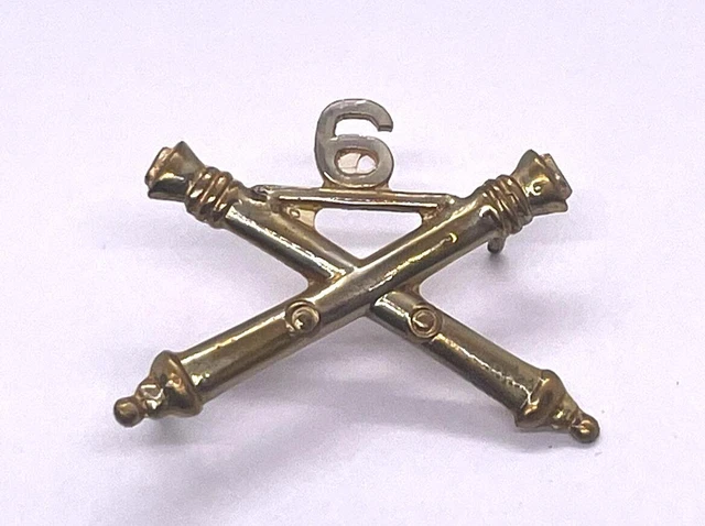 VINTAGE: US ARMY Military Pin, WW2 6th Mass Field Artillery £13.76 ...