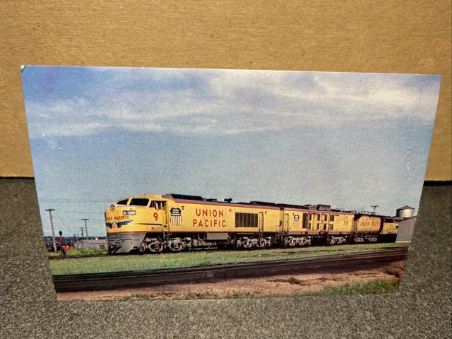 UNION PACIFIC 9 Gas Turbine No. 9 “Big Blows” Locomotive Council Bluffs ...