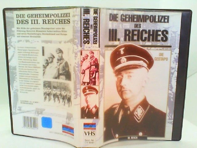 GEHEIMPOLIZEI DES 3. Reiches [VHS] Hitler, Adolf: EUR 12,45 - PicClick DE