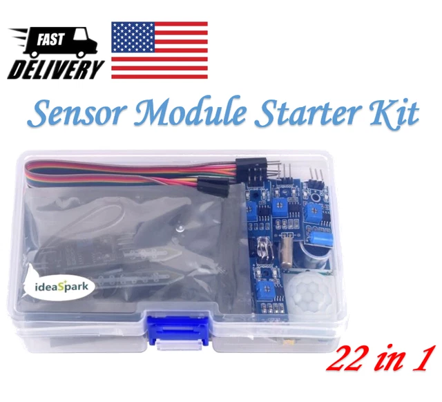 22 IN 1 Sensor Module Starter Kit Updated Set For Arduino-Raspberry Pi ...