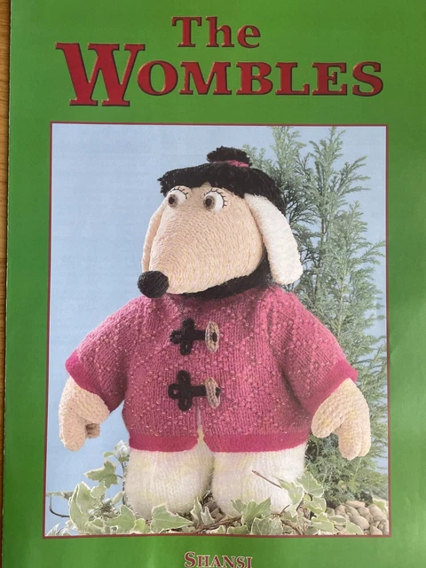 ALAN DART SHANSI toy KNITTING PATTERN 28cm tall The Wombles character ...