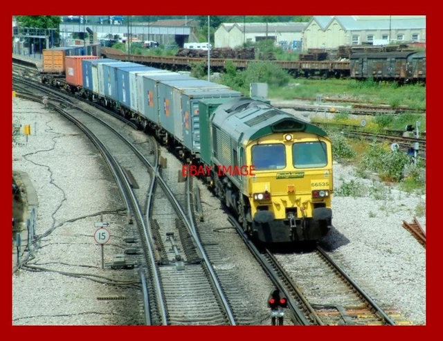 PHOTO CLASS 66 Loco No 66535 (2) £1.65 - PicClick UK