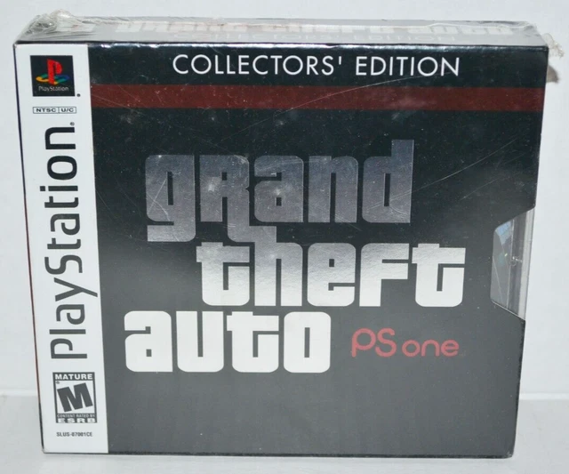 GRAND THEFT AUTO Collectors' Edition (Sony PlayStation 1) GTA PS1 PSOne ...