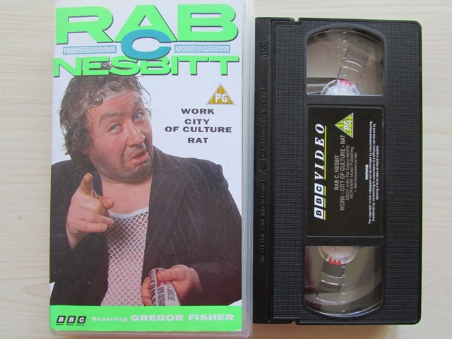 RAB C NESBITT - Vhs Video Tape, 1991 Bbc, Tested. £5.95 - PicClick UK