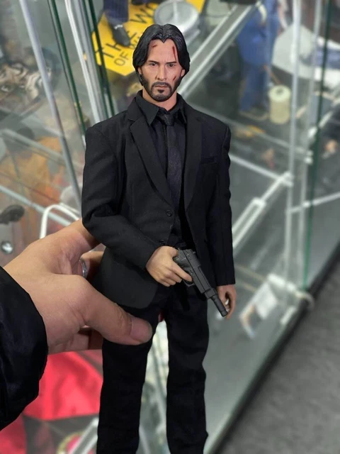MARVEL JOHN WICK Keanu Reeves Custom Action Figure 1/6 Scale Hot Toys £ ...