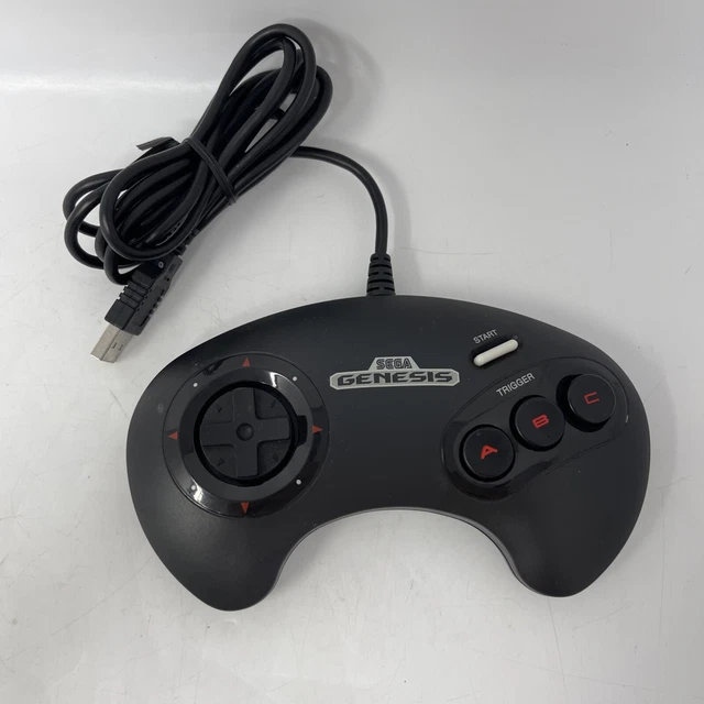 SEGA GENESIS CLASSIC Mini USB Wired Controller Model MK-16500 OEM ...