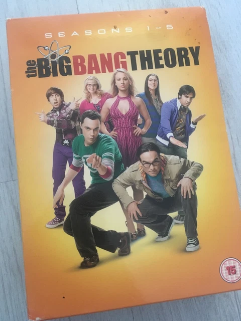 THE BIG BANG theory dvd box set seasons 1-5 $6.48 - PicClick CA