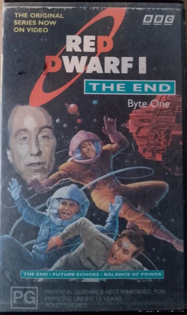 RED DWARF 1 The End VHS Video PAL BBC 1993 cult sci fi comedy $50.00 ...