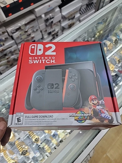 NINTENDO SWITCH 2 Console Mario Kart World Bundle Edition $895.56 ...