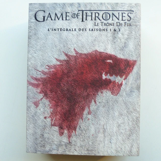 Dvd Coffret Game Of Thrones Intégrale Saisons 1 And 2 Neuf Non Scellé