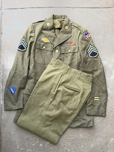 WWII WW2 US Army Air Forces uniform Jacket & Pants vintage EUR 185,40 ...