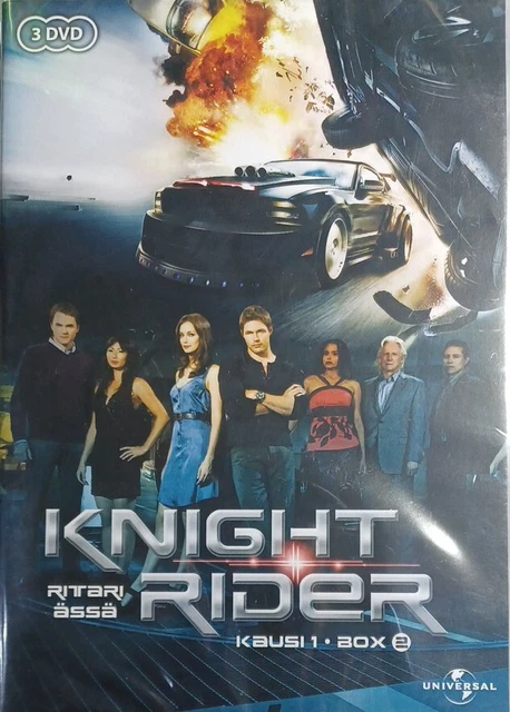 KNIGHT RIDER SERIES 1 Box 2 Dvd New Sealed Region 2 Nordic Import ...