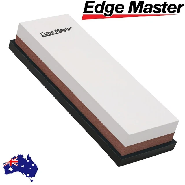 EDGE MASTER PROFESSIONAL Combination Whetstone 1000/3000 Grit Knife ...