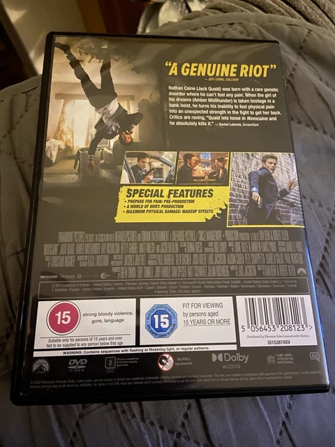 NOVOCAINE DVD (2025) £3.30 - PicClick UK