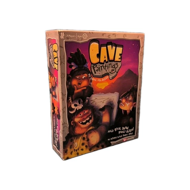 CAVE PAINTINGS DRAWING Game Artistic & Fun Party Game £14.95 - PicClick UK