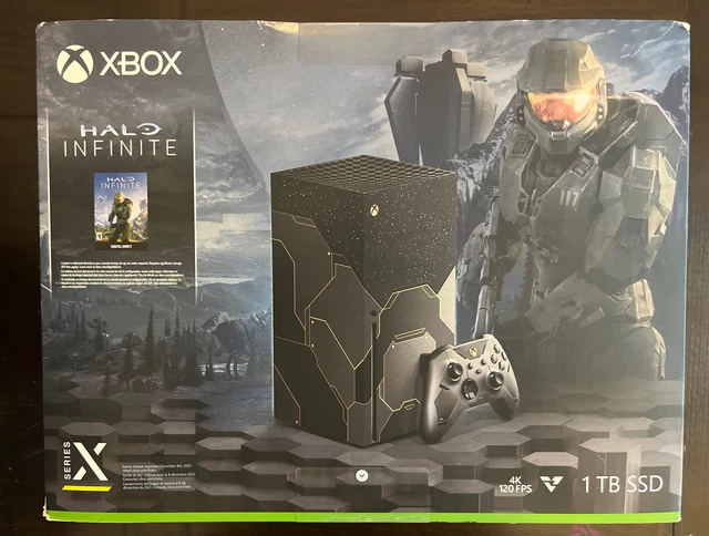 MICROSOFT XBOX SERIES X 1TB Console Halo Infinite Limited Edition (New ...