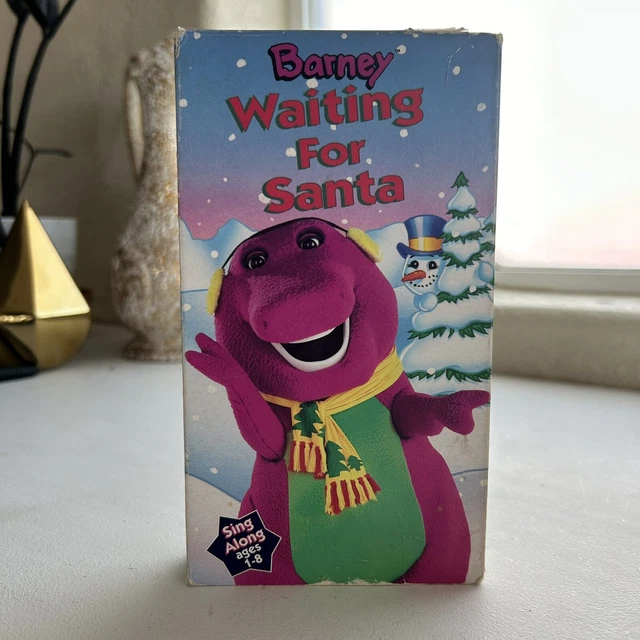 BARNEY: WAITING FOR Santa (VHS Tape, 1991) £13.39 - PicClick UK