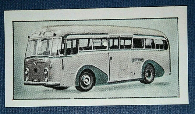GREY GREEN COACHES Leyland Royal Tiger Coach Vintage 1950's Card GD30 £ ...