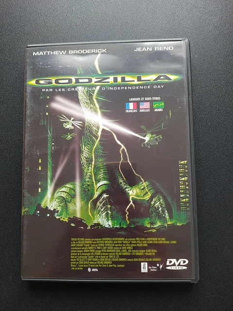DVD GODZILLA (1998) - Matthew BRODERICK - Jean RENO - Roland EMMERICH ...