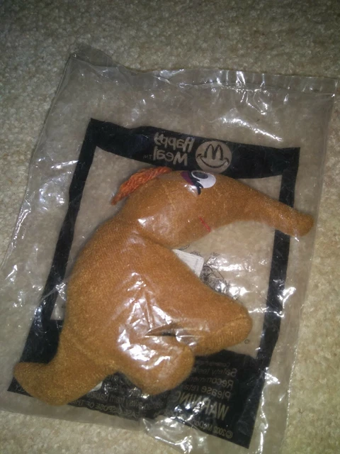 SESAME STREET MCDONALD'S Happy Meal mini beans - Snuffy / Snuffleupagus ...