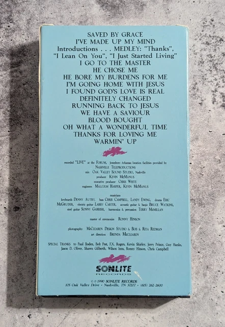 COME FLY WITH The McGruders (1990 VHS) Rare Missouri Southern Gospel ...