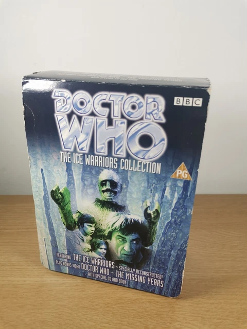 DOCTOR WHO ICE Warriors Collection 2 VHS, Book & CD Presentation Box ...