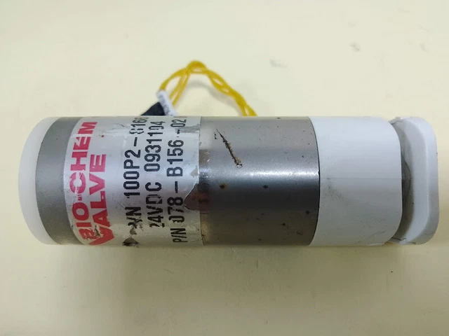 BIO-CHEM FLUDICS 100P2-S1661 Solenoid Pinch Valve P/N 078-B156-02 Rev A £220.90 - PicClick UK