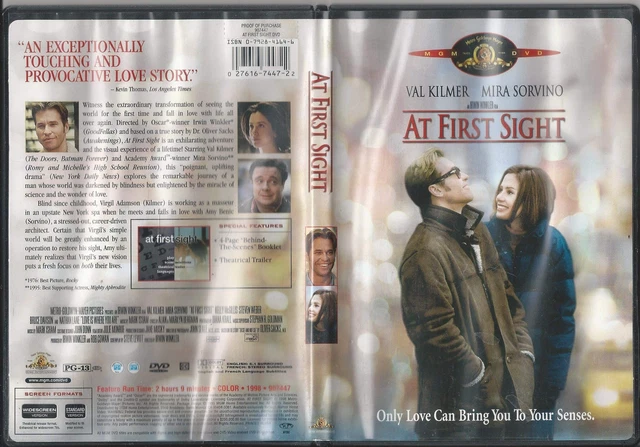 AT FIRST SIGHT (DVD) Kilmer Sorvino Mcgillis Weber EUR 16,79 - PicClick IT