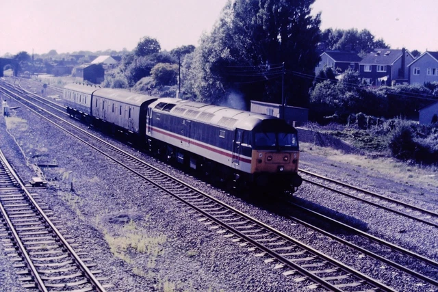 1990 BRITISH RAIL BR Diesel Loco 47624 Railway Slide Ref 2947 £3.19 ...