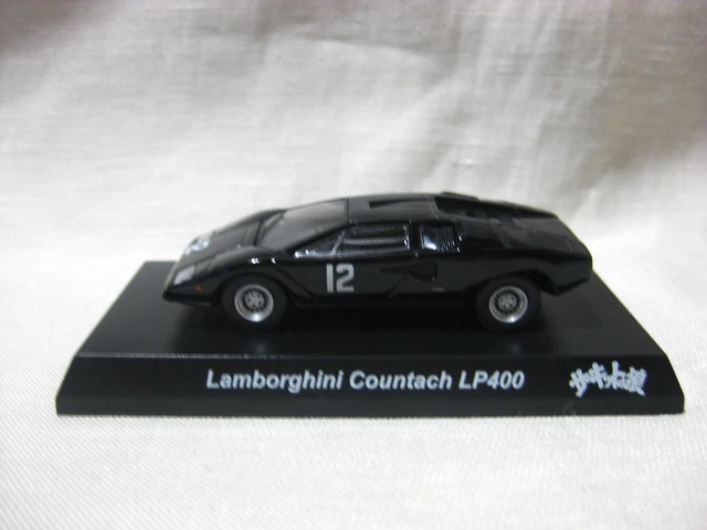 LAMBORGHINI COUNTACH LP400 THE CIRCUIT WOLF Kyosho 1:64 Scale Diecast ...