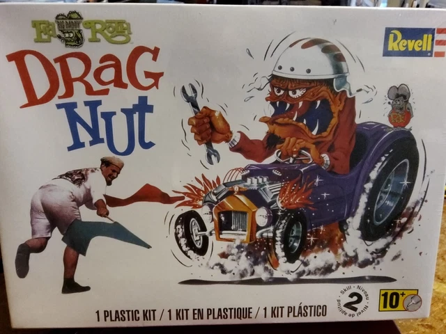 ED ROTH ' Drag Nut' Hot Rod Caricature, Revell Plastic Kit £29.99 ...