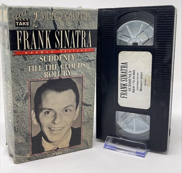 FRANK SINATRA DOUBLE Feature: Suddenly / Till The Clouds Roll By (VHS ...