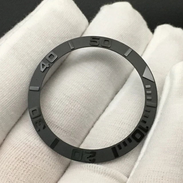 FOR MOST PARNIS Watch Model Collection Sloped Ceramic Bezel Insert ...