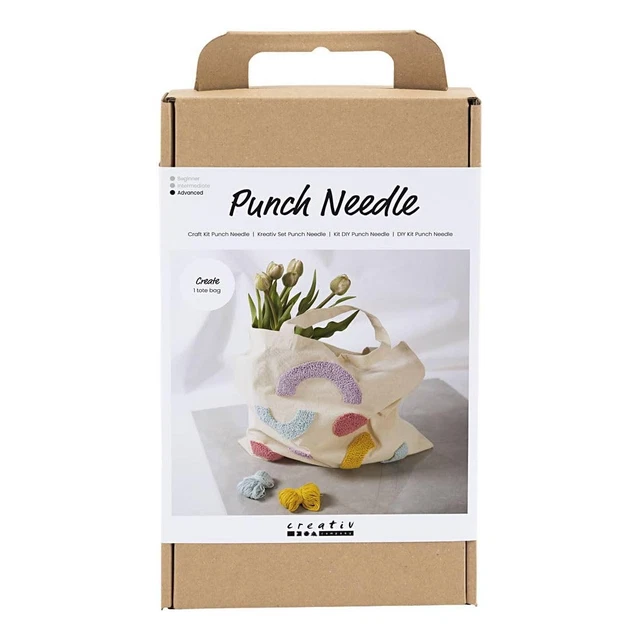 CRAFT PUNCH NEEDLE, Pastellfarben, Tote Bag, 1 Packung EUR 29,90 ...