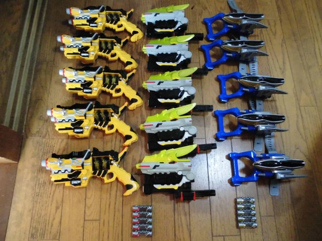 BANDAI ZYUDEN SENTAI Kyoryuger Dx Gaburi Revolver Calibur Changer 10 ...