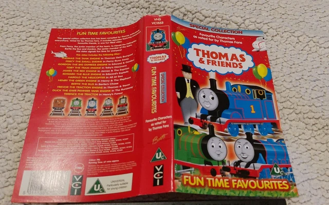 THOMAS & FRIENDS - Fun Time Favourites (2000, VHS Tape) Video Tank ...
