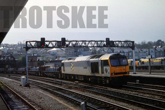 35MM SLIDE BR British Rail Diesel loco Class 60 60081 1994 Newport ...