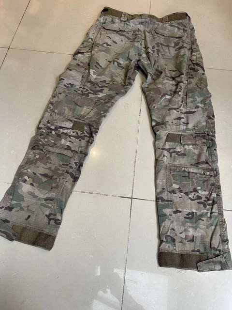 CRYE PRECISION COMBAT Trousers, Size 32L Nspa G4 MTP Camo Multicam ...