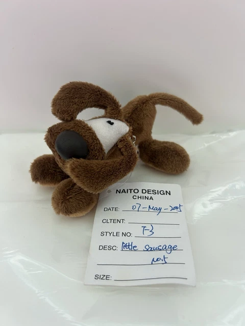 NAITO DESIGN &LITTLE Sausage" plush dog keychain £10.80 - PicClick UK