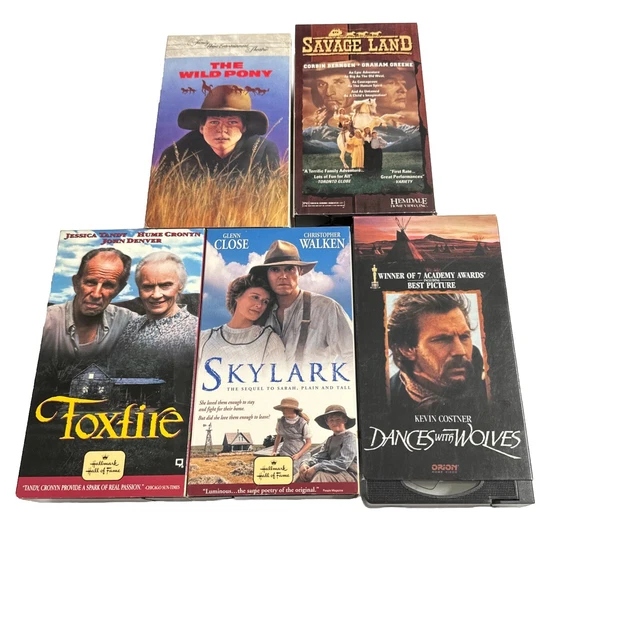 PACKAGE OF FIVE Vintage western Team VHS tape £23.97 - PicClick UK