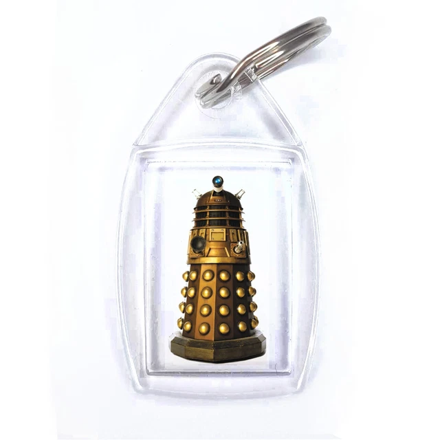 DOCTOR WHO KEYRING DALEK keyring 9th, 10th doctor dalek whovian Novelty ...