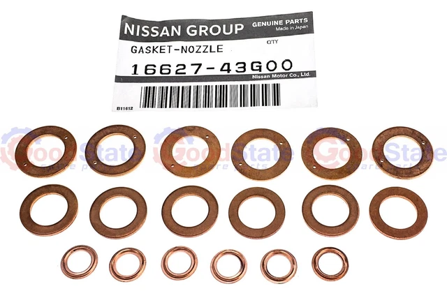 GENUINE NISSAN PATROL GQ Y60 GU Y61 TD42 4.2L Injector Washer Kit ...