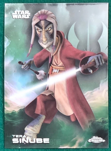 TERA SINUBE - 2025 Topps Chrome Star Wars #177 - Clone Wars TV Trading ...