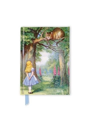 ALICE & THE Cheshire Cat 2026 Luxury Pocket Diary Planner - Week to ...