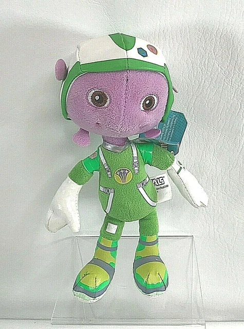FLOOGALS BOOMER DOLL 8” Purple Green Alien Suit Plush Stuffed 2017 £10. ...