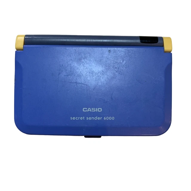 CASIO SECRET SENDER 6000 Electronic Communicator Organizer Calculator £ ...