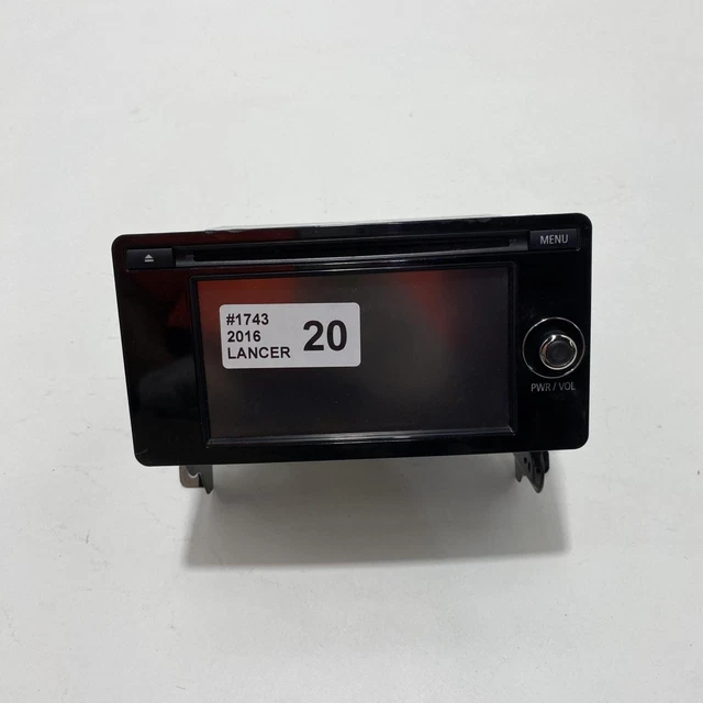 MITSUBISHI LANCER STEREO/HEAD Unit Display/Head Unit, 6.1In, Non Sat ...