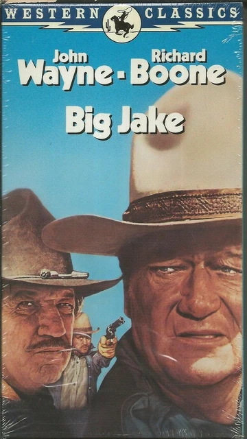 BIG JAKE VINTAGE VHS Cassette John Wayne Richard Boone £13.90 - PicClick UK