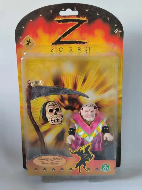 FIGURINE SENOR MUERTE Zorro Classic GIOCHI PREZIOSI GPF 3300 SOUS ...