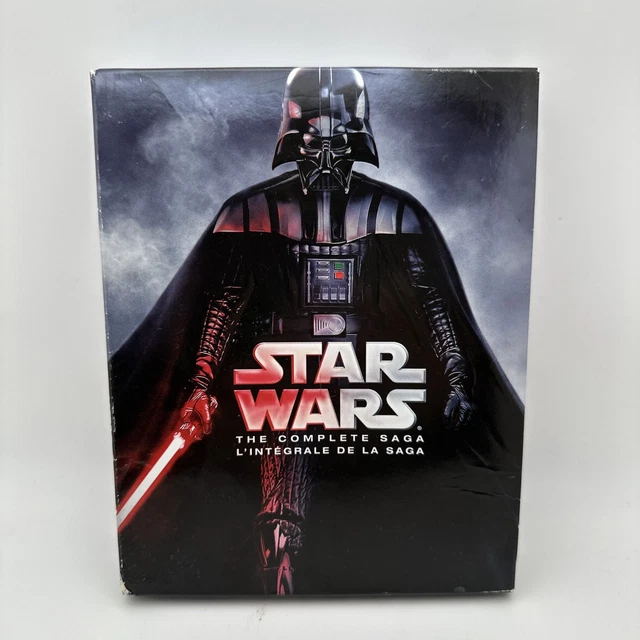 STAR WARS: THE COMPLETE SAGA Blu-Ray Episodes I-VI + 3 Bonus Discs W ...